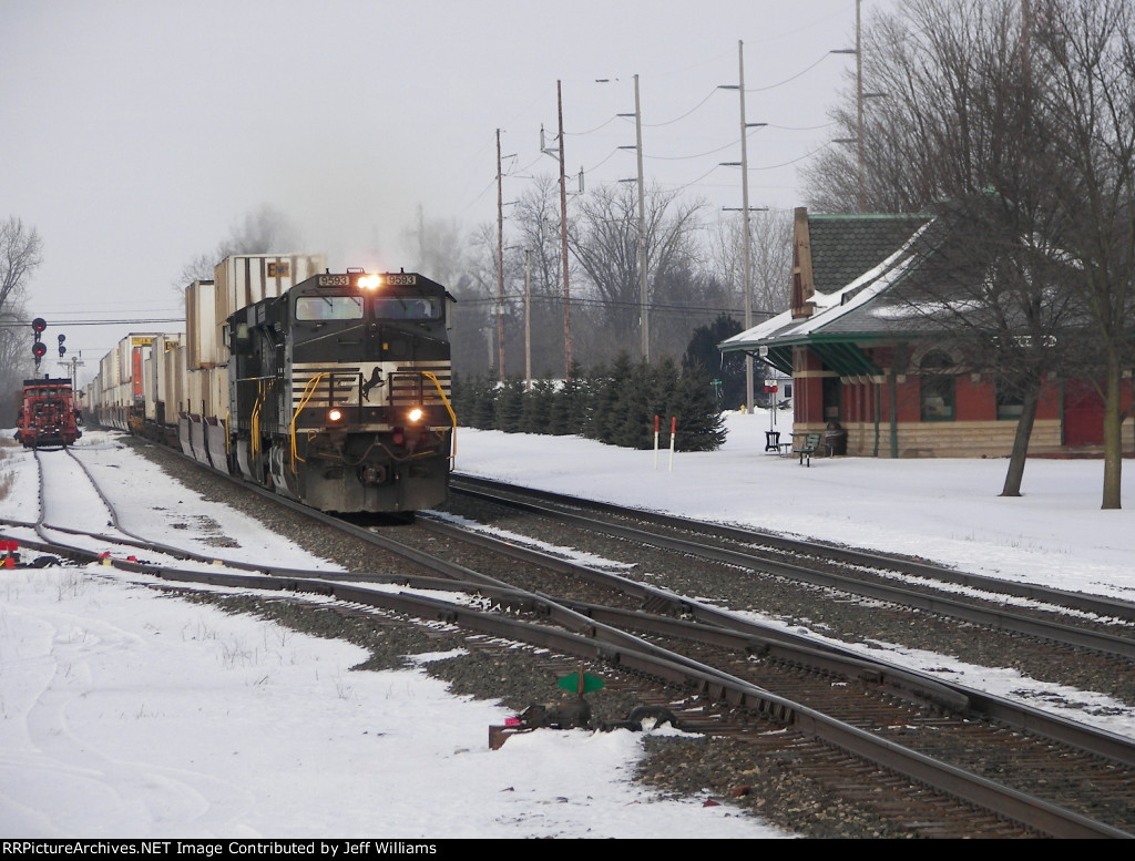 Eastbound Stack Train